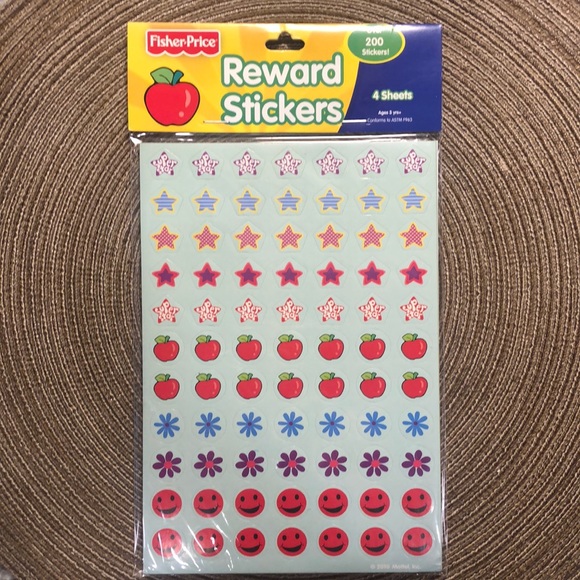 Fisher-Price | Toys | Fisherprice Reward Stickers | Poshmark